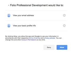Getting Started With myFolio