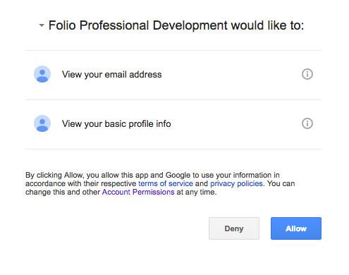 Getting Started With myFolio